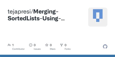 Github Tejapresimerging Sortedlists Using Python