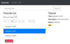 React Pagination With Api Using Material Ui Bezkoder