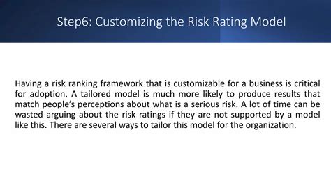 Owasp Risk Rating Methodology Pptx