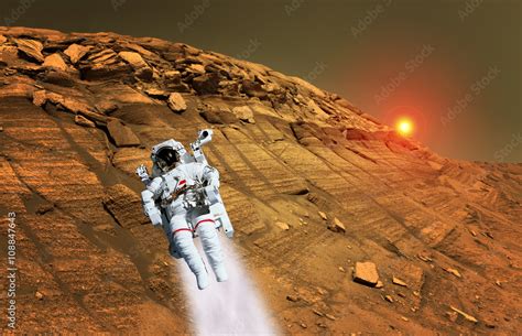 Jetpack Astronaut In Space