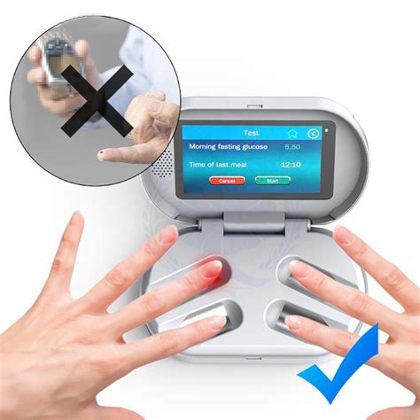 Portable Home Digital Lcd Display No Test Paper Needed Non Invasive
