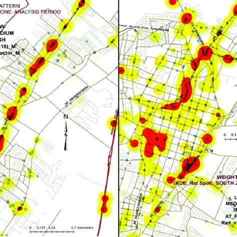 Critical Sector Patterns With Clusters And Weighted Density In Tas