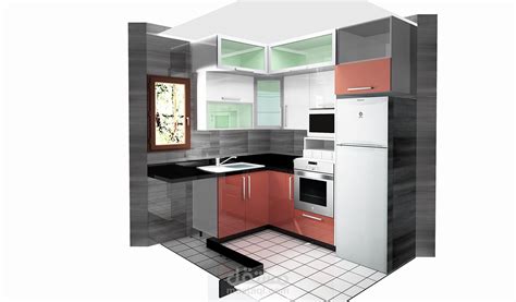 تصميم مطبخ بمساحه صغيره مستقل