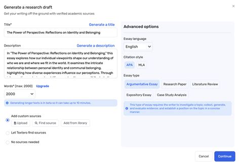 Textero Ai Essay Writer