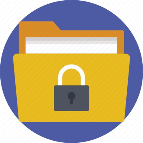 locked folder password protected protected folder secured documents secured files icon