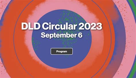 Kara Pecknold On Linkedin Looking Forward To Dld Circular Next Week
