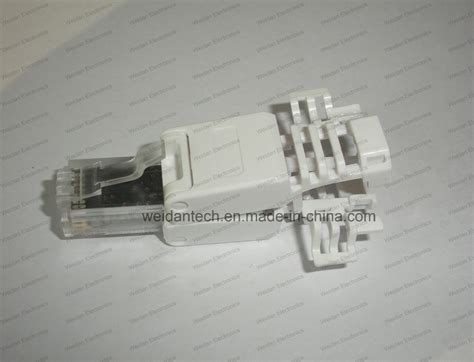 Integrated Style Cat6a Tooless Rj45 Plug China Tooless Rj45 Plug And Cat6a Utp Tooless Plug