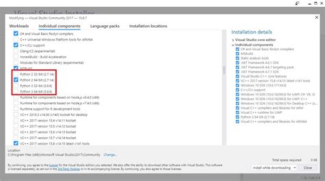 Windows Visual Studio Installation MbientLab