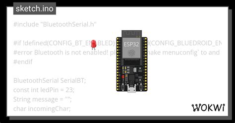 Bluetooth Wokwi Esp32 Stm32 Arduino Simulator