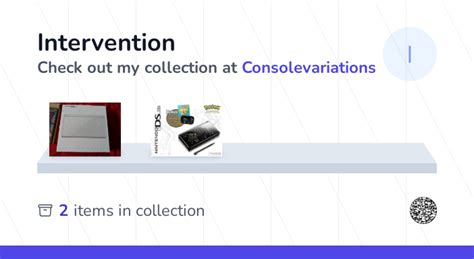 Collection Of Intervention Consolevariations