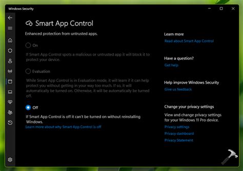 How To Enable Smart App Control In Windows