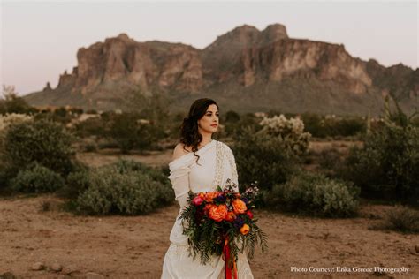Jenna And Tushar Apache Junction Arizona Us Weddings Weddingsutra