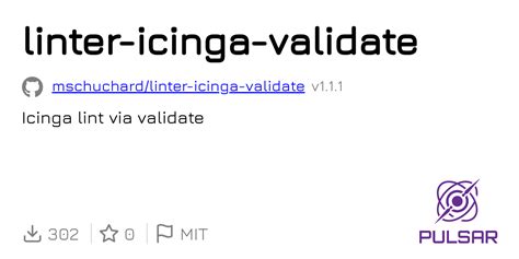 Linter Icinga Validate