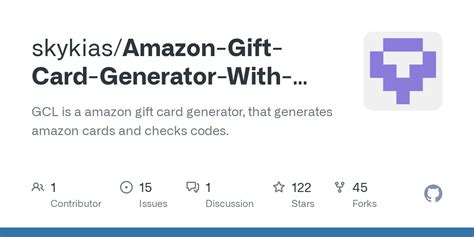 Github Skykias Amazon T Card Generator With Checker Gcl Is A