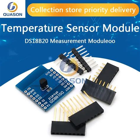 Ds18b20 Temperature Sensor Module Measurement Module For Wemos D1 Mini