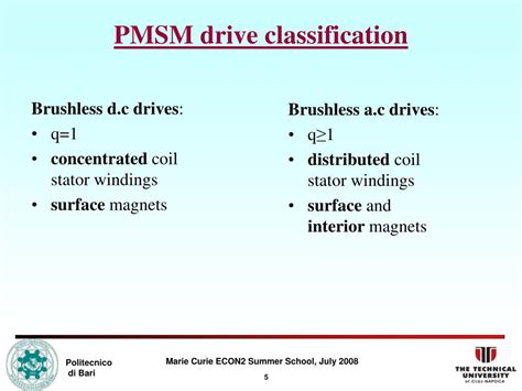 Ppt Control Of Pmsm Drives For Traction Applications Powerpoint Presentation Id3794320