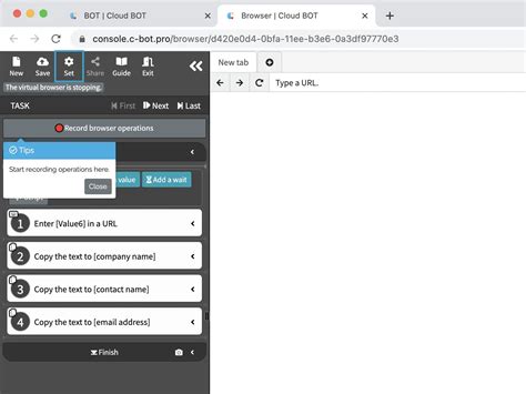 1 8 about the settings when an error occurs in a task free web automation service ”cloud bot™”