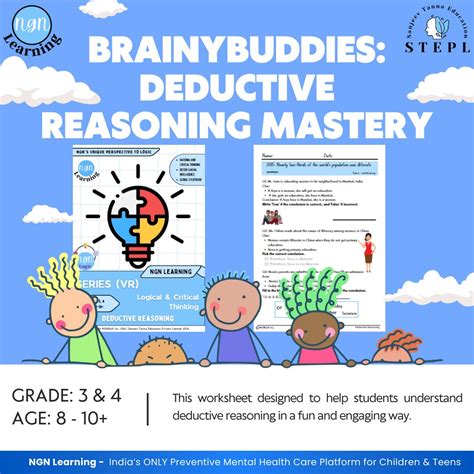 Brainybuddies Deductive Reasoning Mastery Ngn Learning