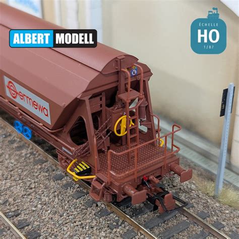 Wagon Trémie T90 Tanpps Brun Uic Ermewa Ep Vi Ho Albert Modell 065314