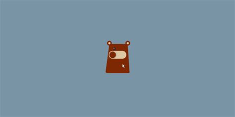 Css Bear Toggle
