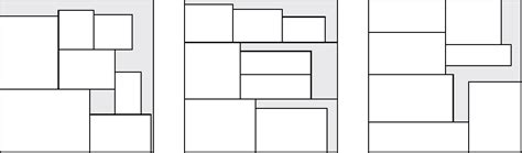 Figure 1 From Modeling Two Dimensional Guillotine Cutting Problems Via Integer Programming