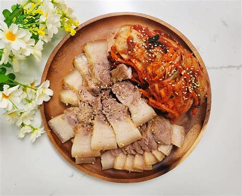 무수분수육 수육삶는법 돼지고기 앞다리살을 이용한 수육삶기