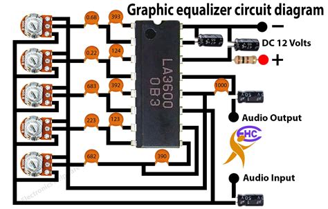Graphic Equalizer Schematic Circuit Diagram Equalizer Graphi