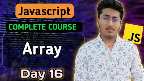 Array In Javascript Javascript Tutorial In Hindi 16 Youtube