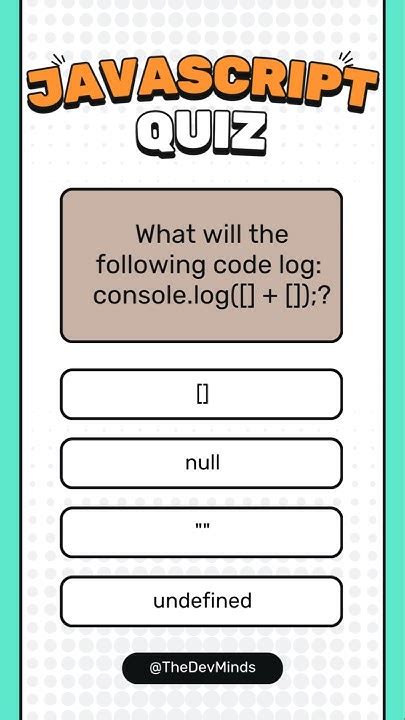 Javascript Quiz What Would Be The Output Coding Javascriptquiz Shortsviral Codeprep Youtube