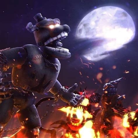 Dreadbear And Grim Foxy En 2024 Animatronicos Fnaf Fnaf Dibujos Fnaf