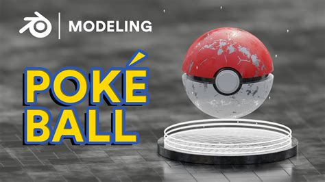 Blender 3d Modeling And Texturing A Poke Ball Youtube