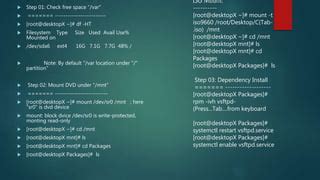 Presentation Linux Server Setup Advance Networking PPT