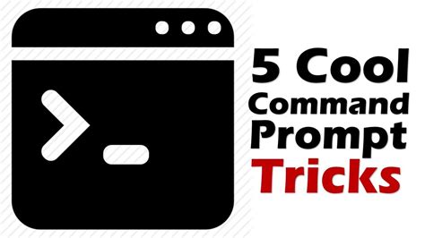 5 Cool Command Tricks You Should Know For Fun Youtube