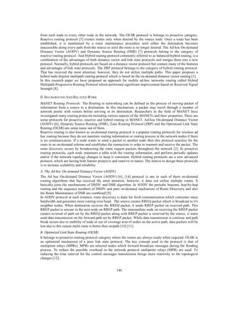 Progressive Routing Protocol Using Hybrid Analysis For MANETs PDF