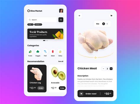 Marketplace App Ui Design By Ryo Alif ~ Epicpxls