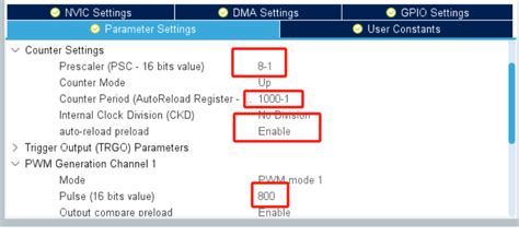 【stm32 hal库】使用通用定时器生成的pwm实现呼吸灯效果 hack747 博客园