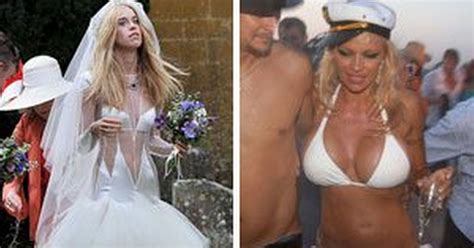 Are These The Riskiest Wedding Dresses Ever From Bridal Bodysuits To Bikinis OK Magazine