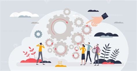 Quality Assurance With Product Testing Neubrutalism Tiny Person Concept Vectormine