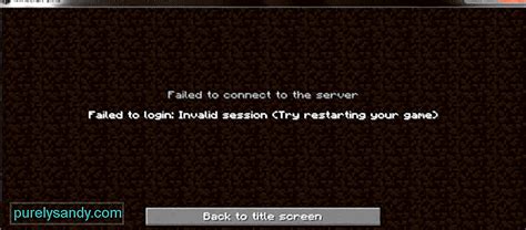 Errore Di Sessione Non Valida Di Minecraft 5 Modi Per Risolvere