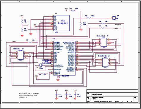 Circuit Board Schematic Diagram