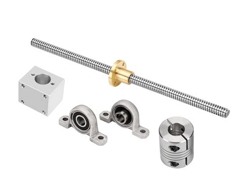 Buy Surprecision 12mm T12 Lead Screw Set 500mm19 69 Lead Screw Copper Nut Nut Housing Vertical