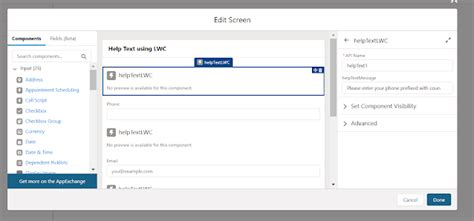 Salesforce Fact 298 Reusable Lwc To Show Help Text In Screen Flow