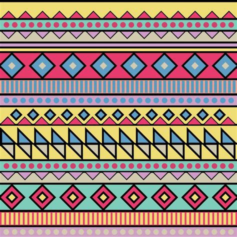 Colorful Geometric Pattern Design Vector 12080869 Vector Art At Vecteezy