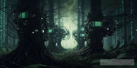 Code Forest A Network Of Synthetic Trees