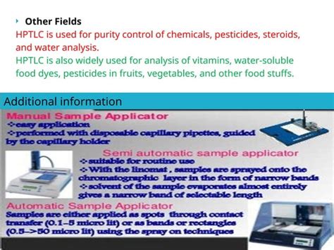 High Performance Thin Layer Chromatography Hptlcpptx