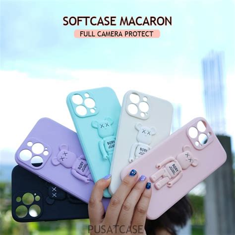 Softcase Macaron Realme Camera Protection KWS For Type Realme C11 C20 C15 C12 C25 C21 C21Y C3