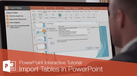 Import Tables In Powerpoint Customguide