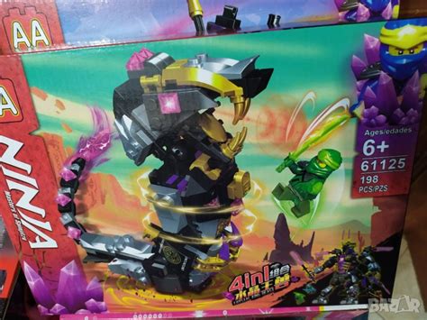 Конструктор тип Лего Нинджаго 198 части в Конструктори в гр Асеновград