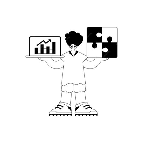 Premium Vector A World With A Perplex In Her Hand And A Graph Of Moral Effect Increase Sum