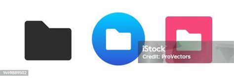 폴더 파일 디렉토리 문서 디지털 아카이브 스토리지 조직 아이콘 세트 벡터 플랫 가상현실에 대한 스톡 벡터 아트 및 기타 이미지 가상현실 검색 관리자 Istock